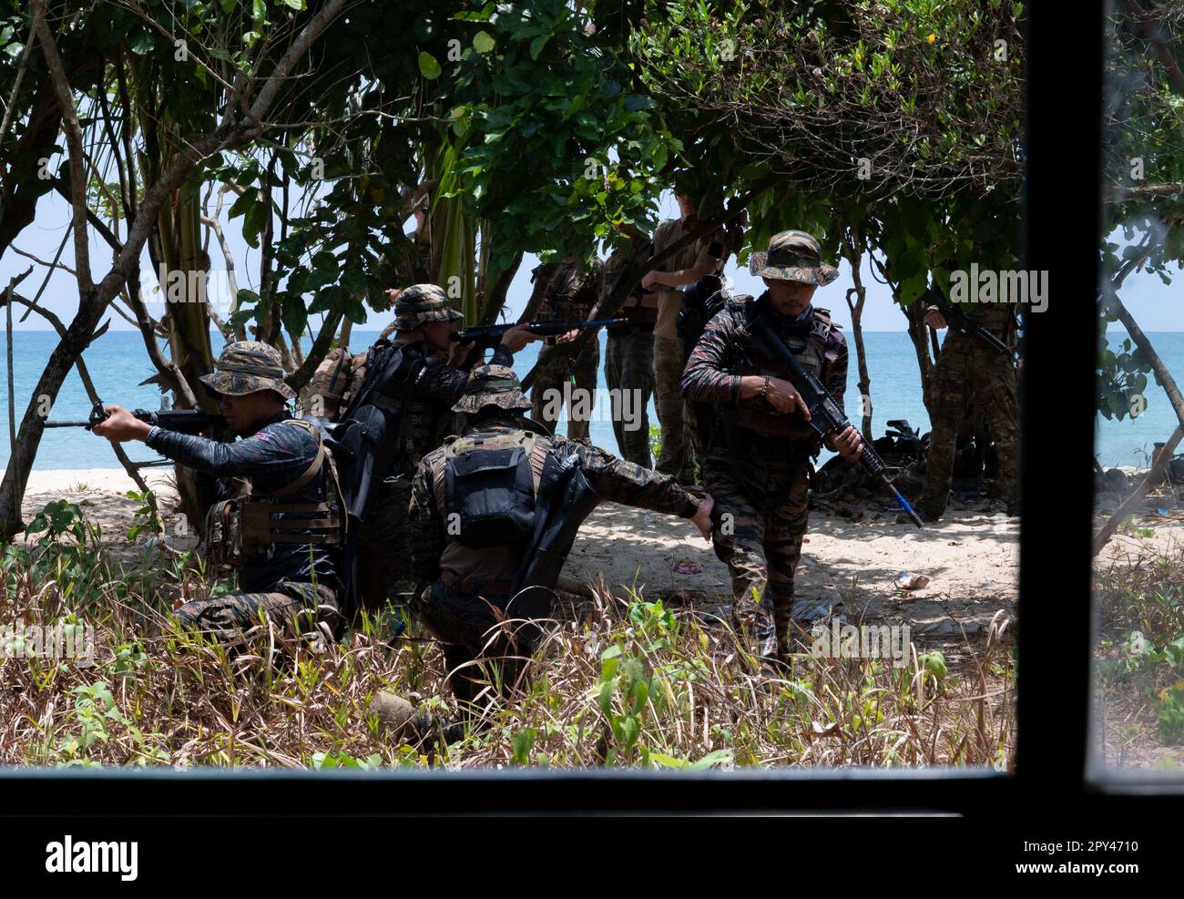 230425-N-OX430-1353 Philippine Sailors assigned to Naval Special ...