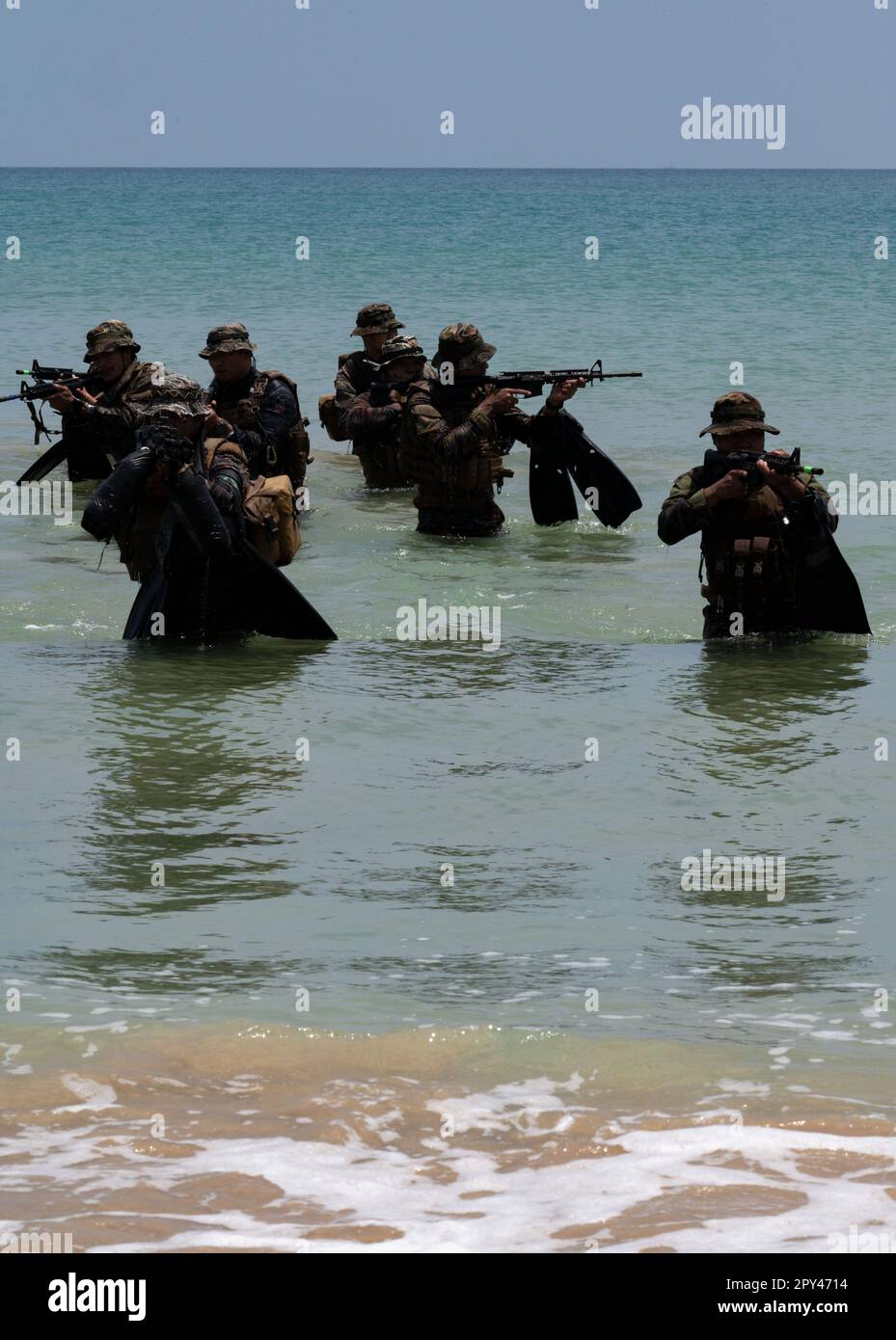 230425-N-OX430-1235 Philippine Sailors assigned to Naval Special ...