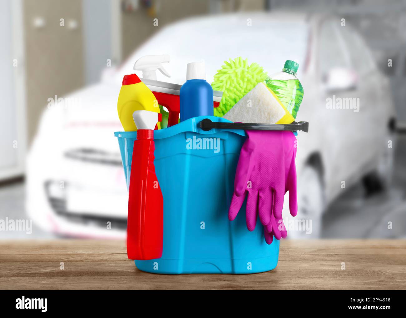 Car cleaning supplies hi-res stock photography and images - Alamy