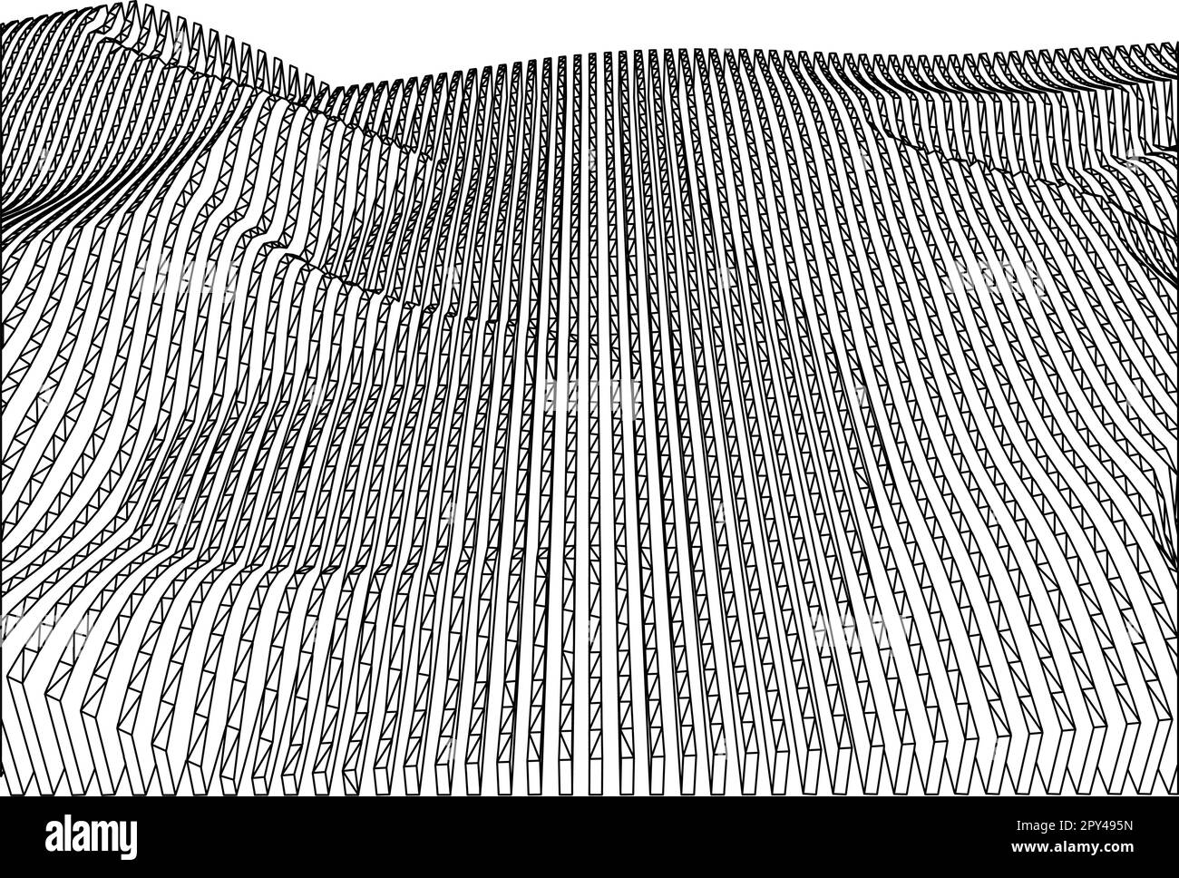 Wall Panel Vector. Illustration Isolated On White Background. A Vector ...