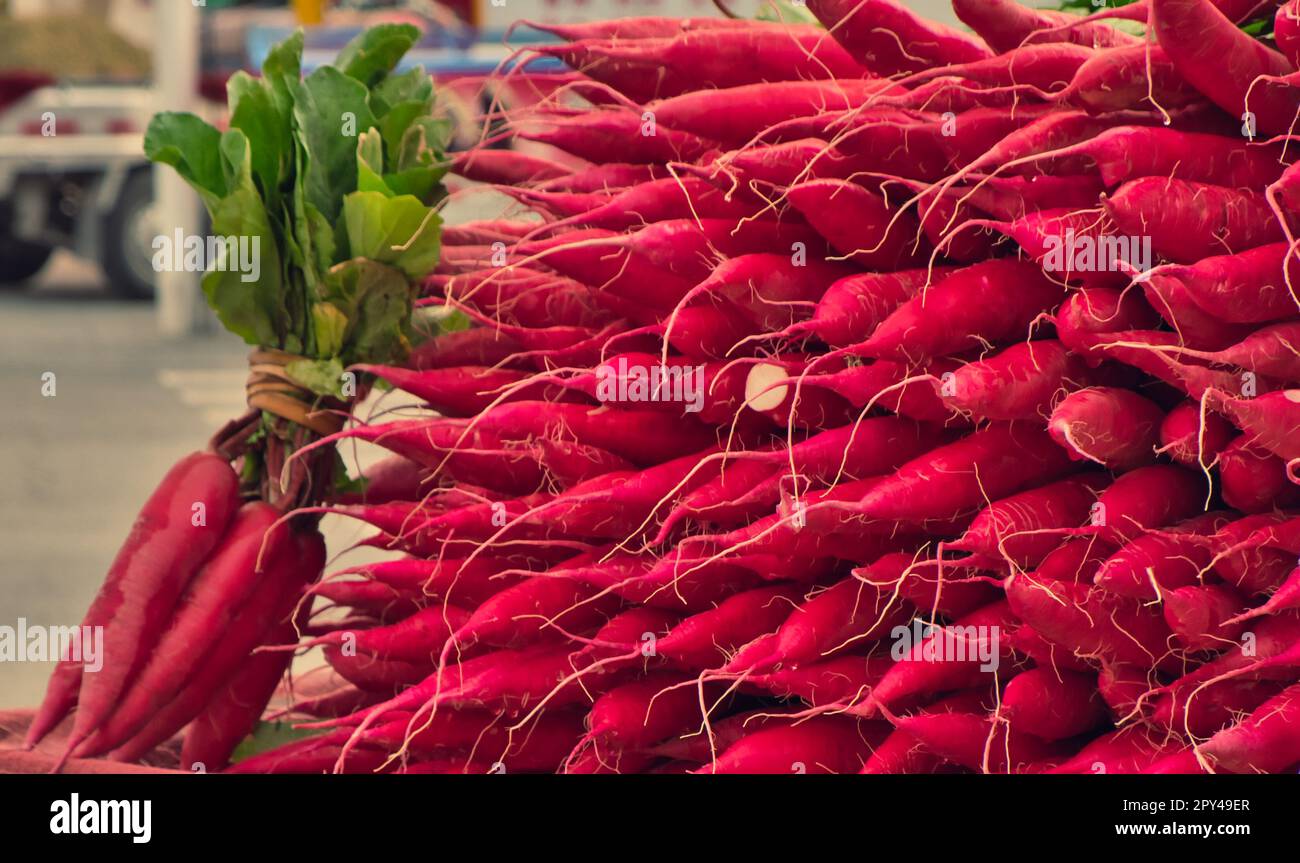China radish hi-res stock photography and images - Alamy