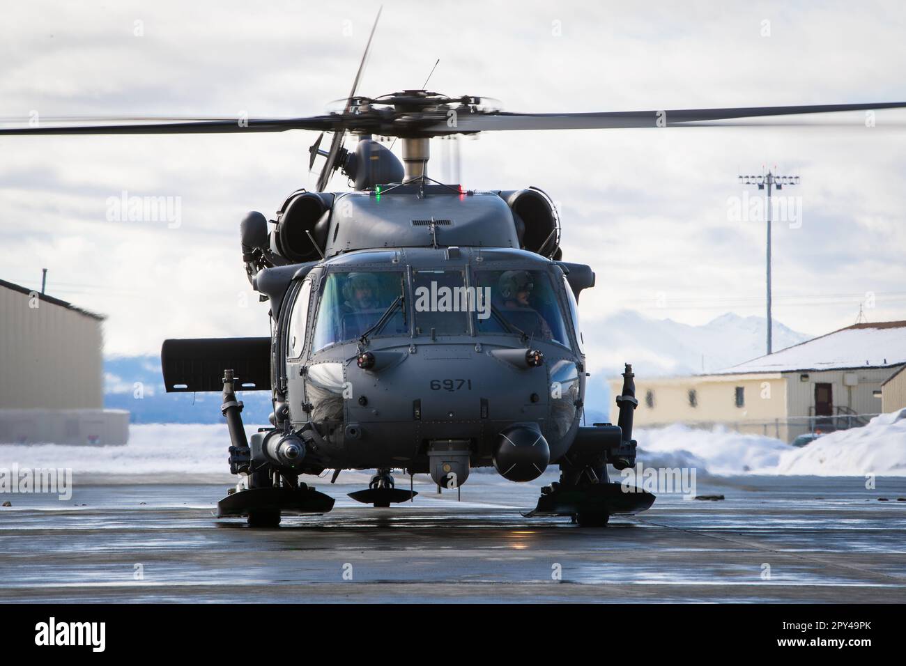 Alaska Air National Guard 210th RQS HH-60G Pave Hawk combat search and ...