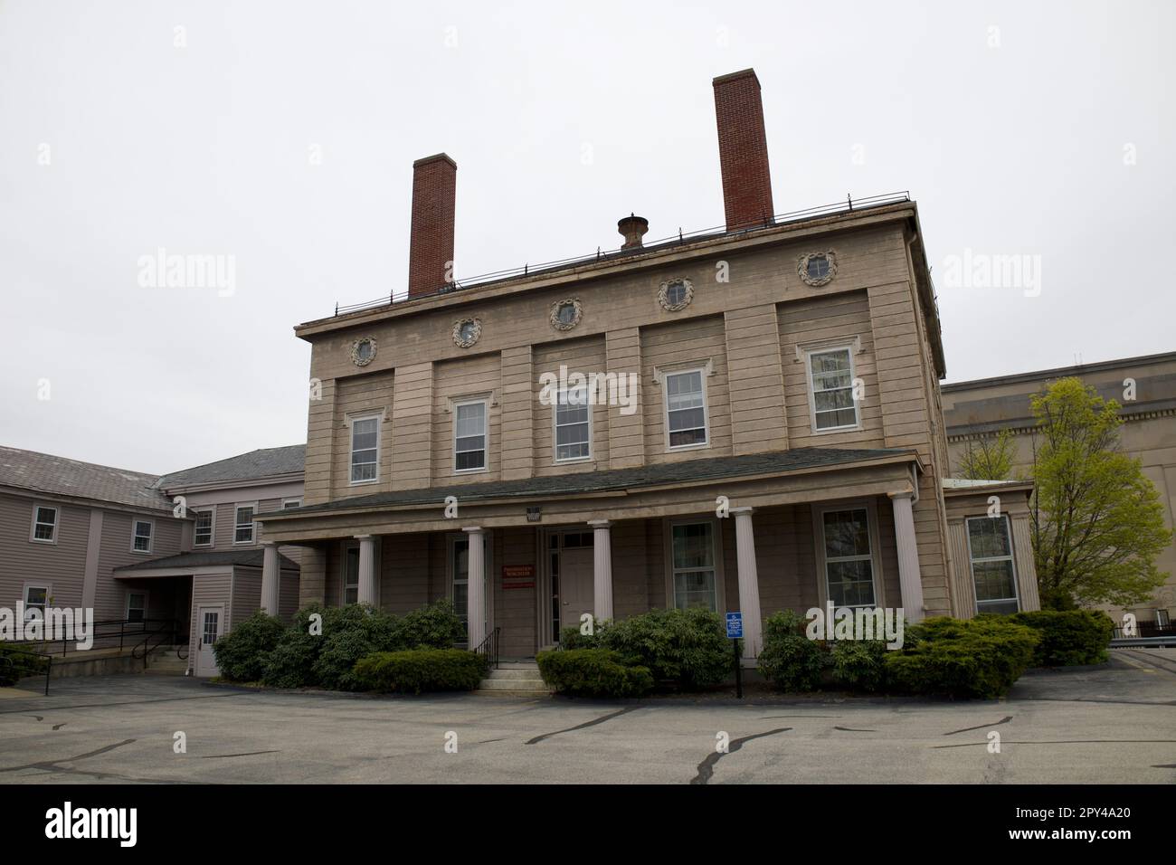Worcester, Massachusetts, USA: Preservation Worcester building located ...