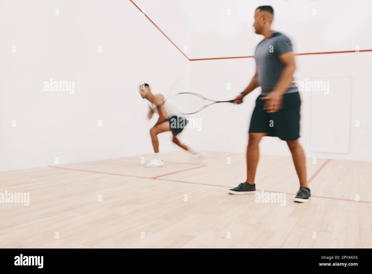 The more you practice the better you become. two young men playing a ...