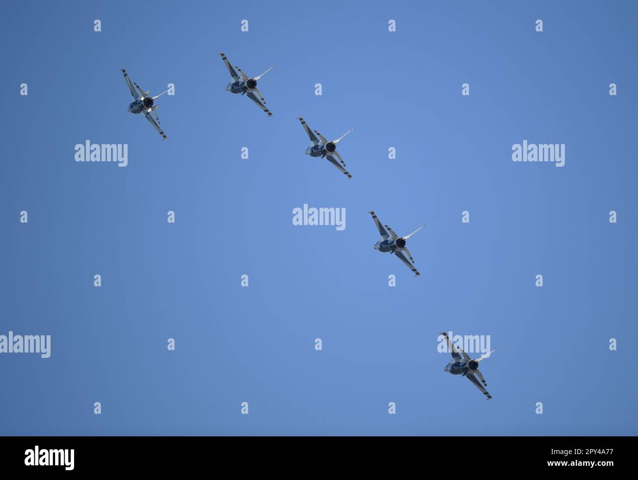 The Thunderbirds perform during the 2023 Thunder Over the Sound Air and ...