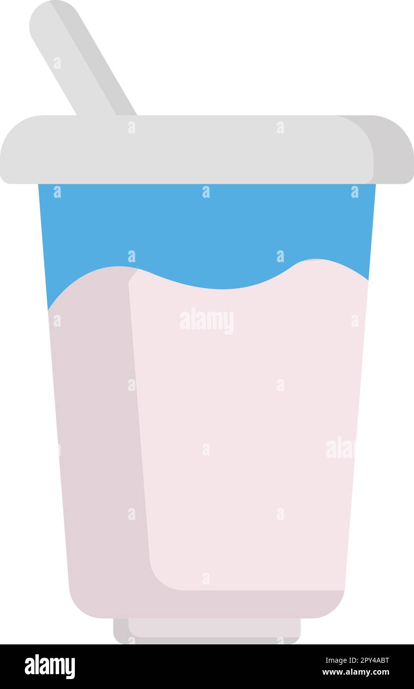 Yogurt icon clipart design illustration template Stock Vector Image ...