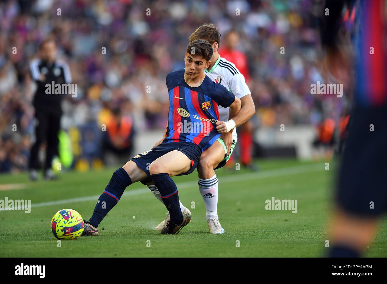 Barcelona, Esp. 02nd May, 2023. FC BARCELONA vs CA OSASUNA May 2, 2023 ...