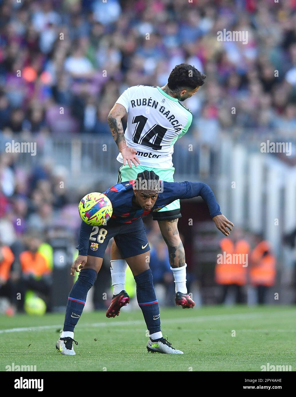 Barcelona, Esp. 02nd May, 2023. FC BARCELONA vs CA OSASUNA May 2, 2023 ...