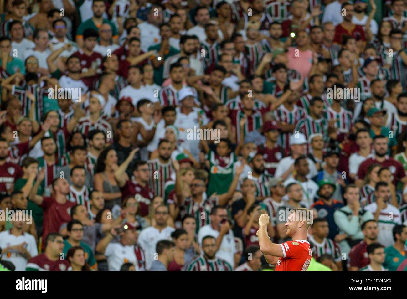 Rio De Janeiro, Brazil. 02nd May, 2023. Fernandez celebrates a goal ...