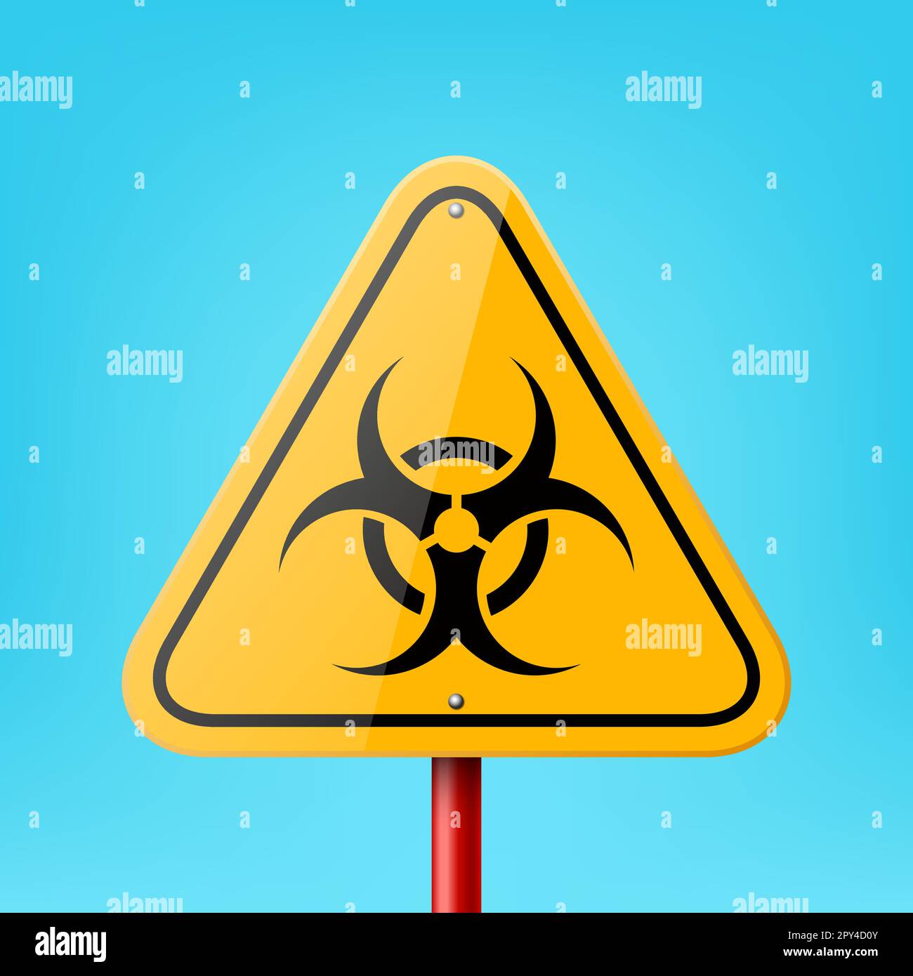 X ray warning sign Stock Vector Images - Alamy