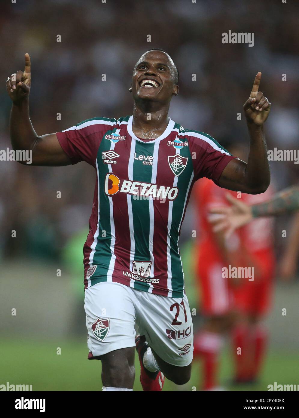 Rio de Janeiro, Brazil, 02th May, 2023. Jhon Arias of Fluminense ...
