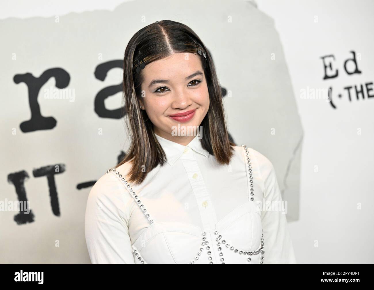 Peyton Elizabeth Lee attends the premiere of the Disney+ music docu ...