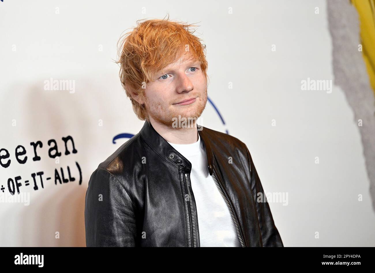 Ed Sheeran Attends The Premiere Of The Disney Music Docu Series Ed