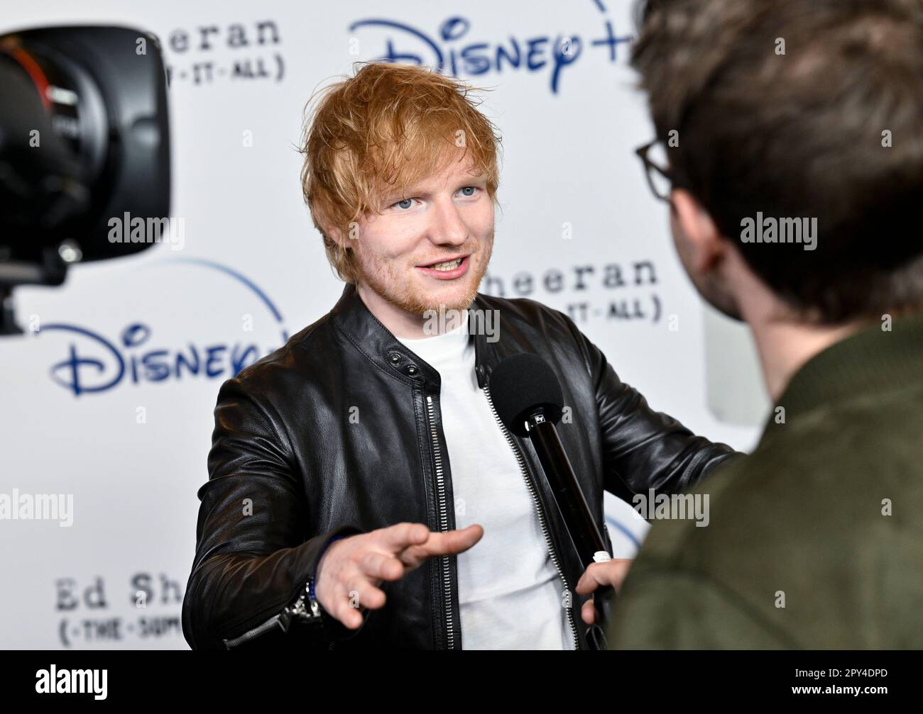 Ed Sheeran Attends The Premiere Of The Disney Music Docu Series Ed