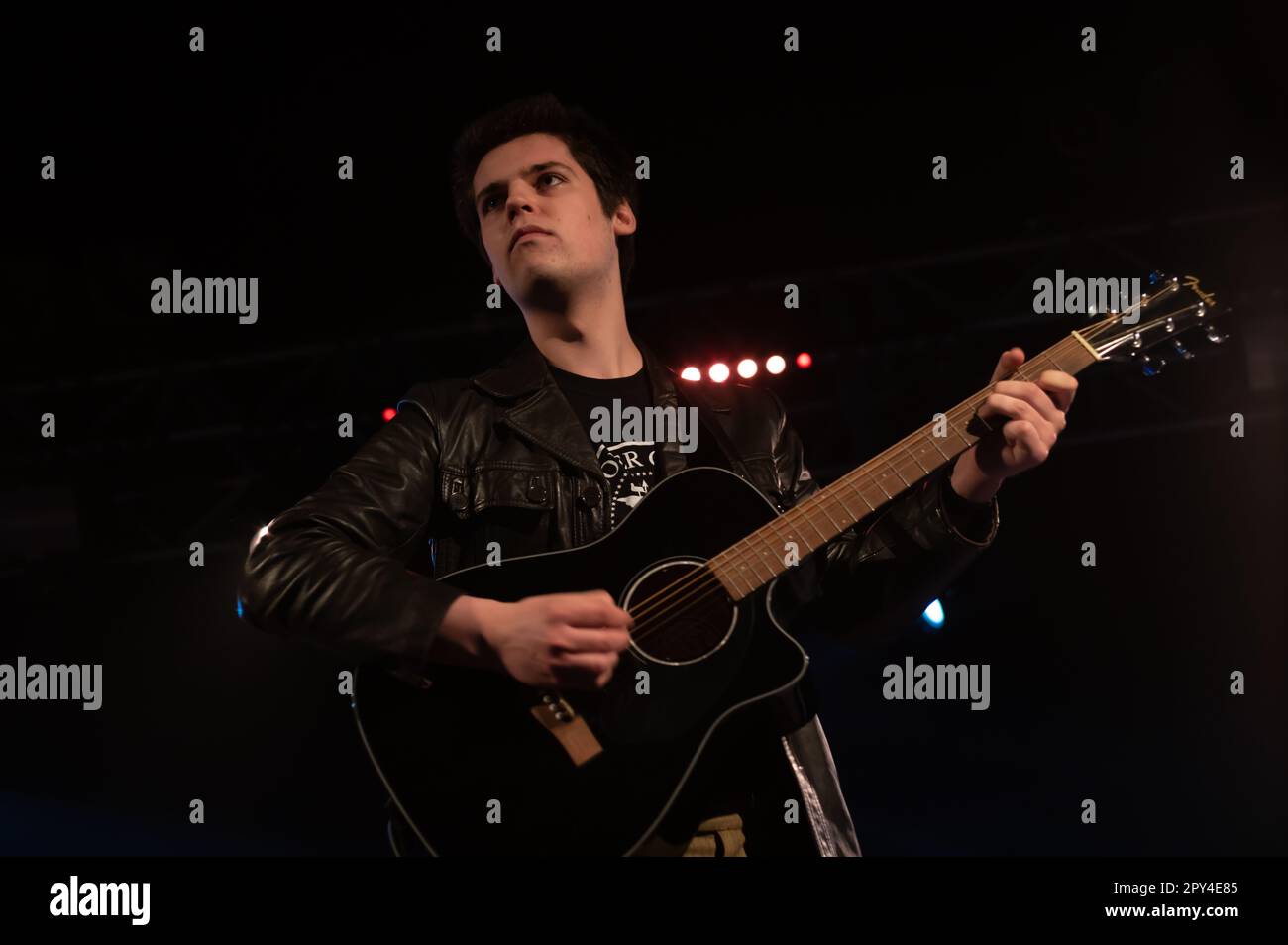 London, UK. 2nd May 2023. Young singer songwriter Evan Williams opens ...
