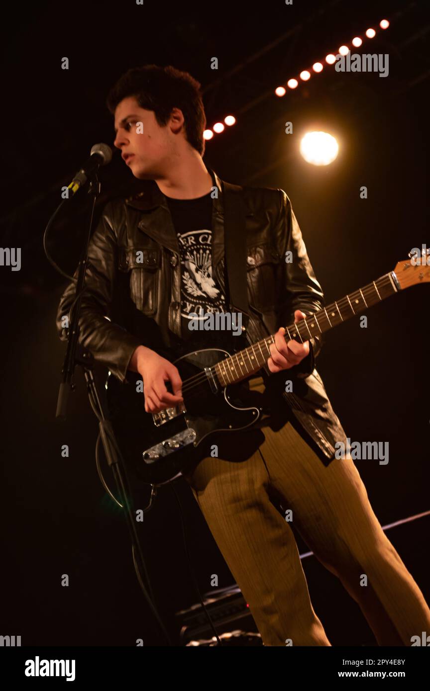 London, UK. 2nd May 2023. Young singer songwriter Evan Williams opens ...