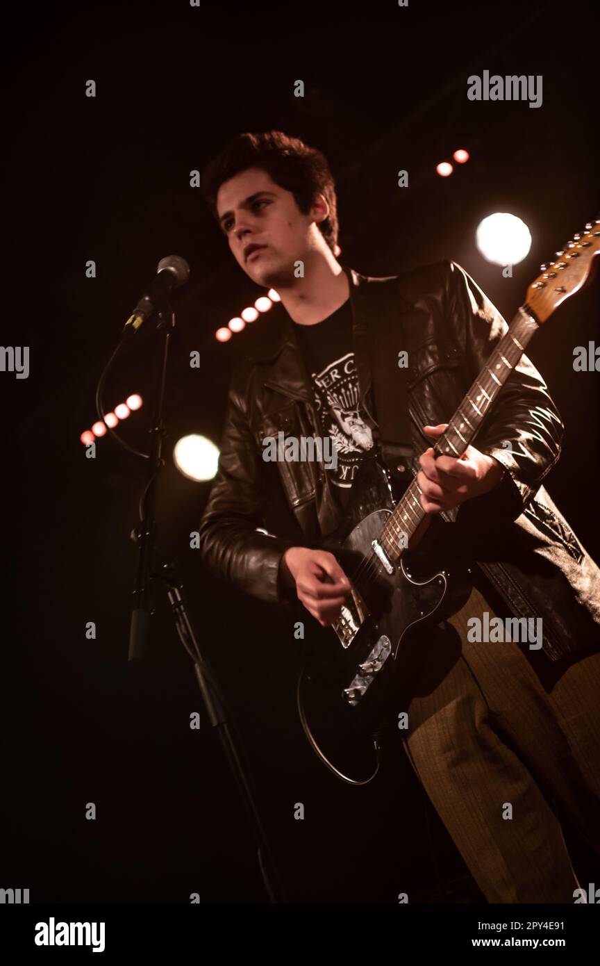 London, UK. 2nd May 2023. Young singer songwriter Evan Williams opens ...