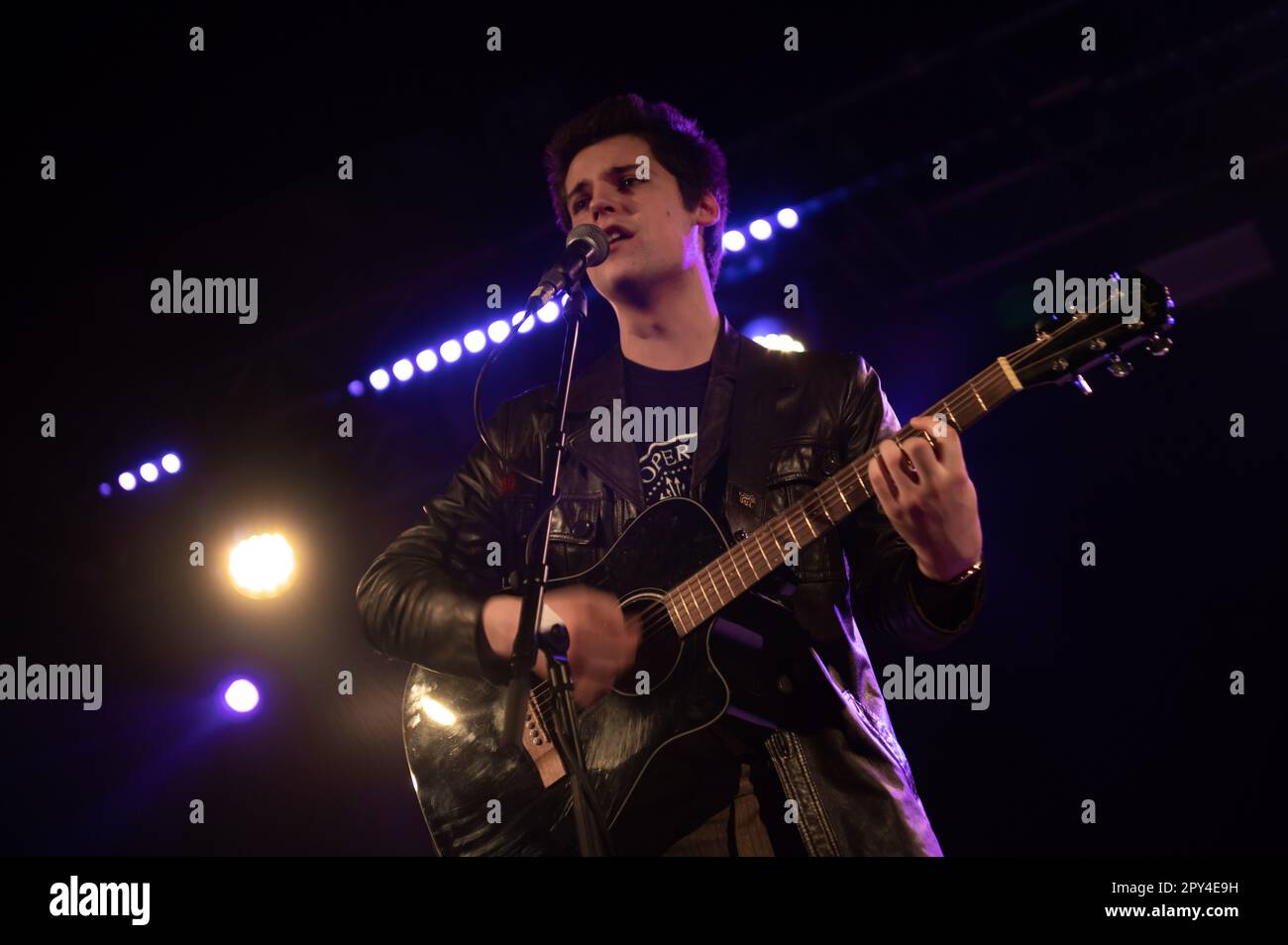 London, UK. 2nd May 2023. Young singer songwriter Evan Williams opens ...