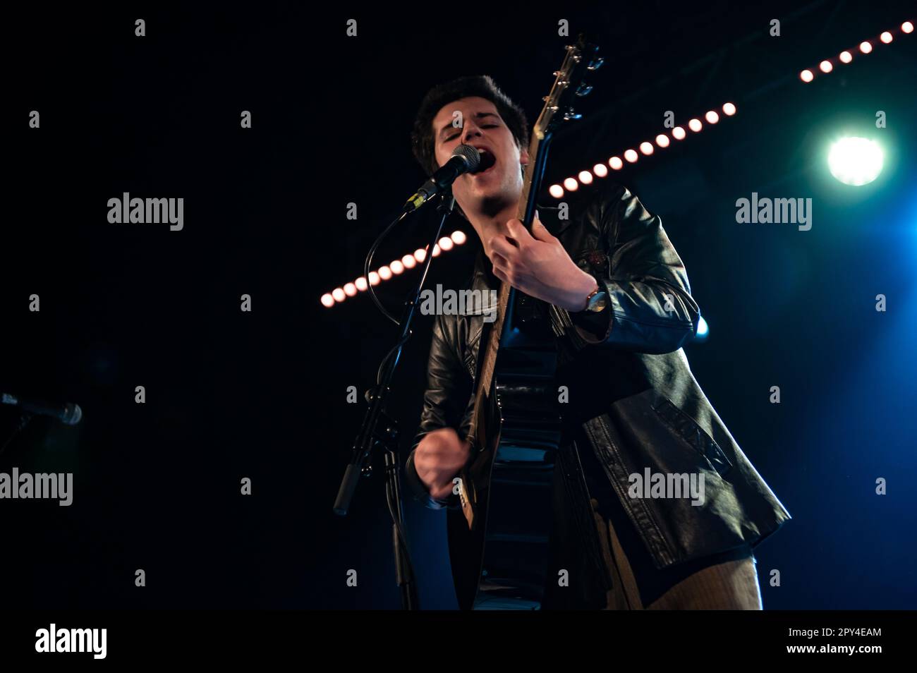 London, UK. 2nd May 2023. Young singer songwriter Evan Williams opens ...