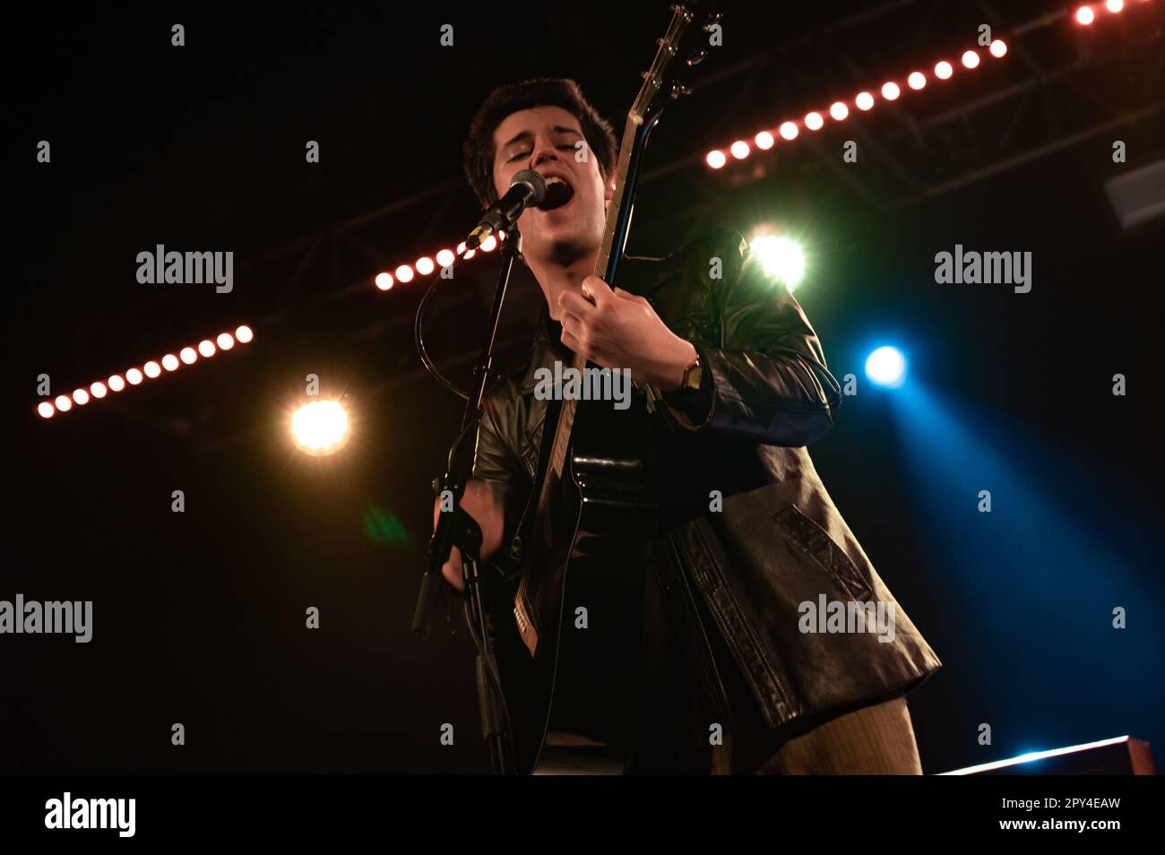 London, UK. 2nd May 2023. Young singer songwriter Evan Williams opens ...