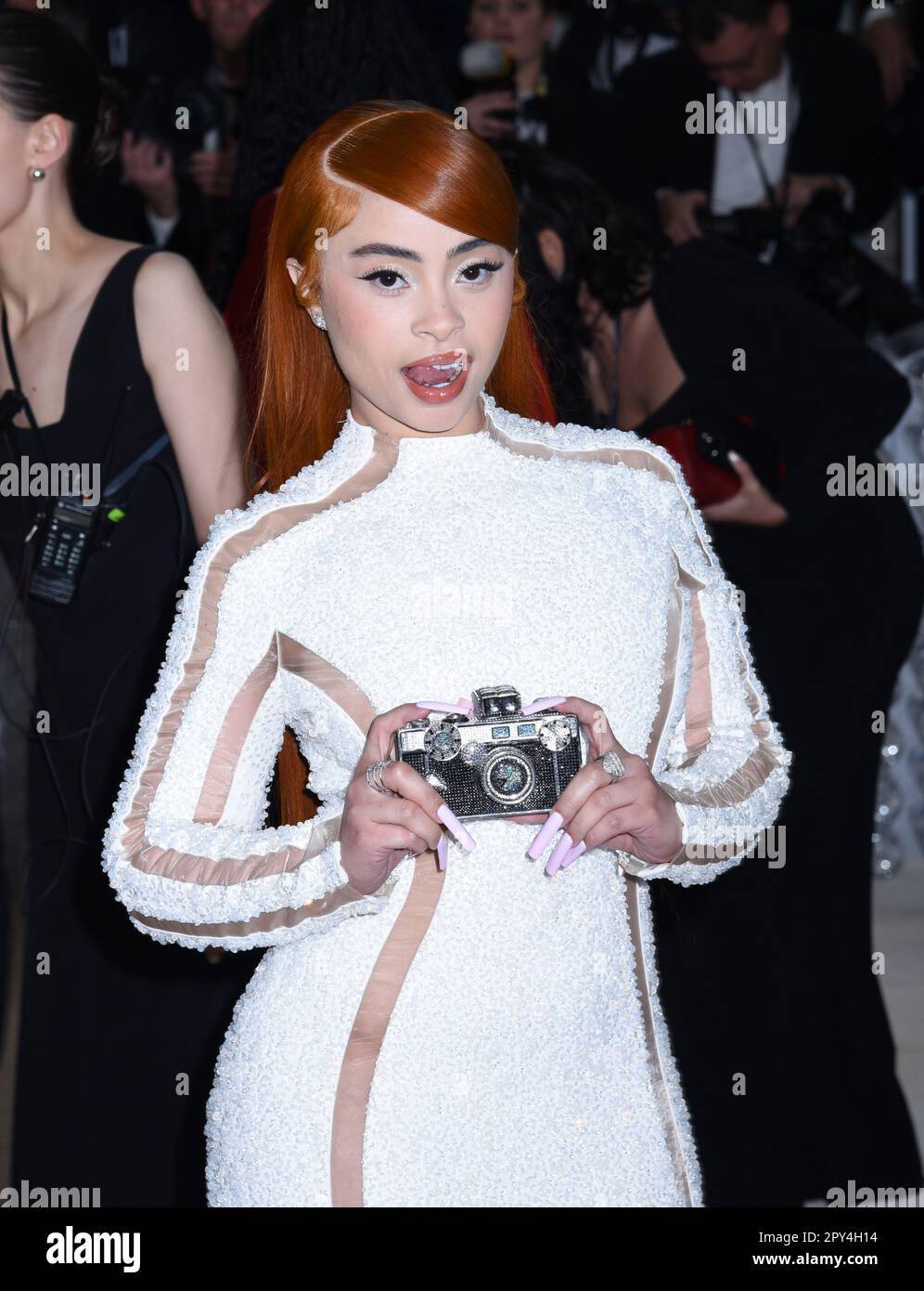 Ice spice met gala hi-res stock photography and images - Alamy