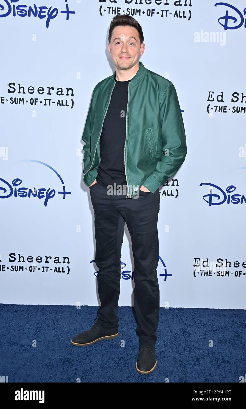 New York City, USA. 02nd May, 2023. David Soutar arriving at Disney “Ed ...