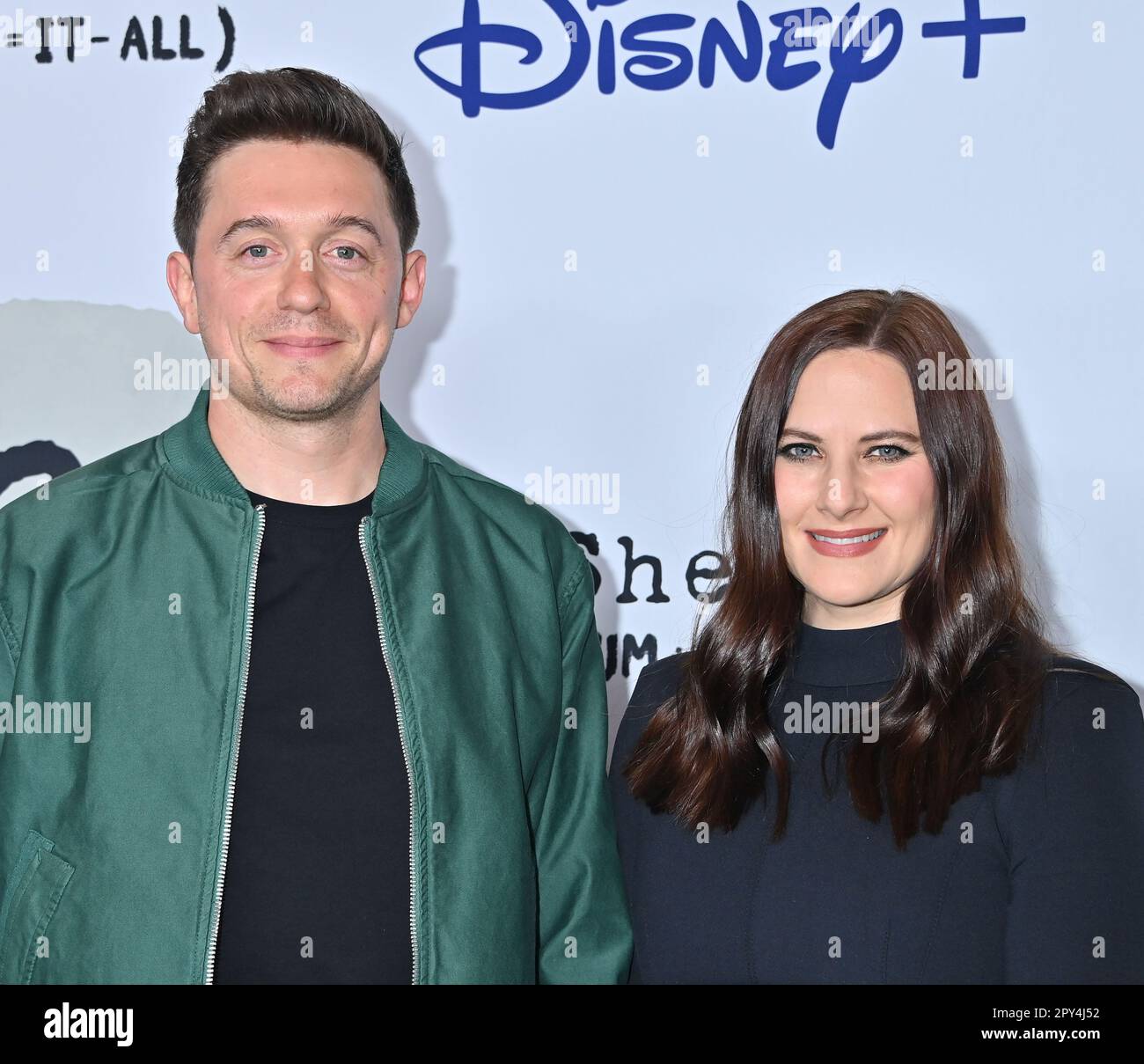 New York City, USA. 02nd May, 2023. David Soutar and Kat Shoob arriving ...