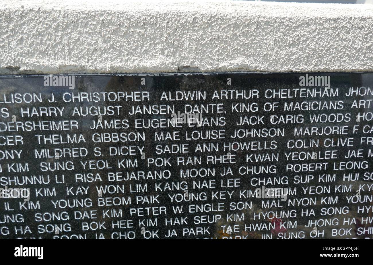 Los Angeles, California, USA 2nd May 2023 Magician Harry August Jansen ...