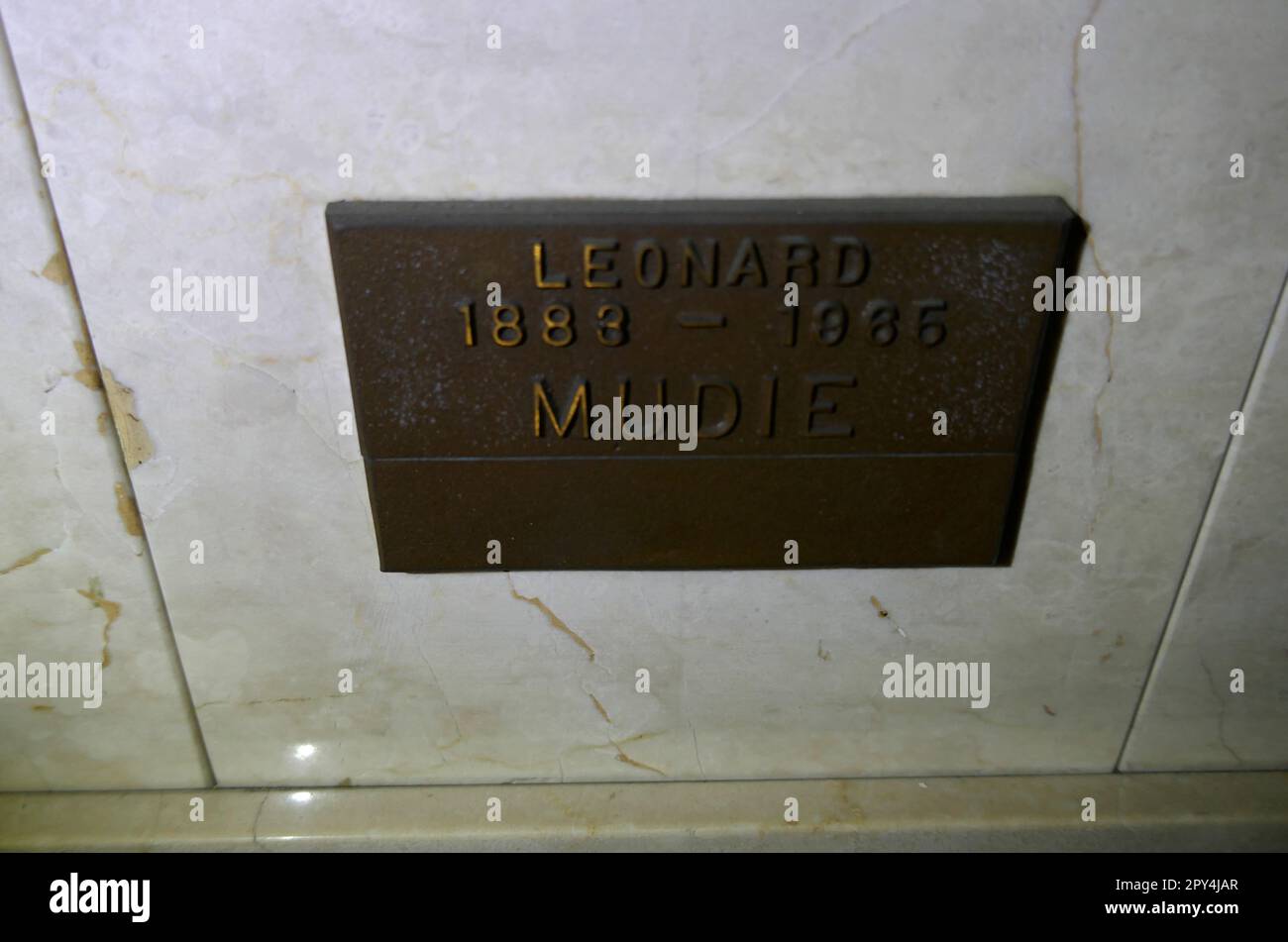 Los Angeles, California, USA 2nd May 2023 Actor Leonard Mudie Niche ...