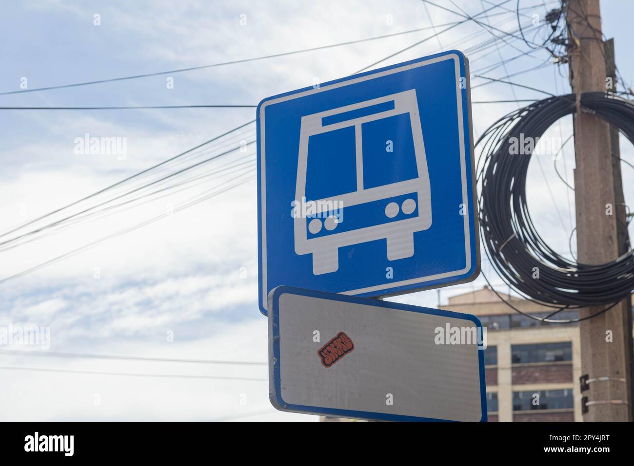 Closeup shot stop sign hi-res stock photography and images - Alamy