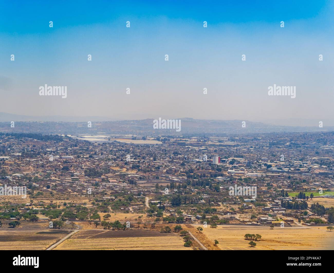 Aerial view of the Guadalajara area cityscape at Mexico Stock Photo - Alamy
