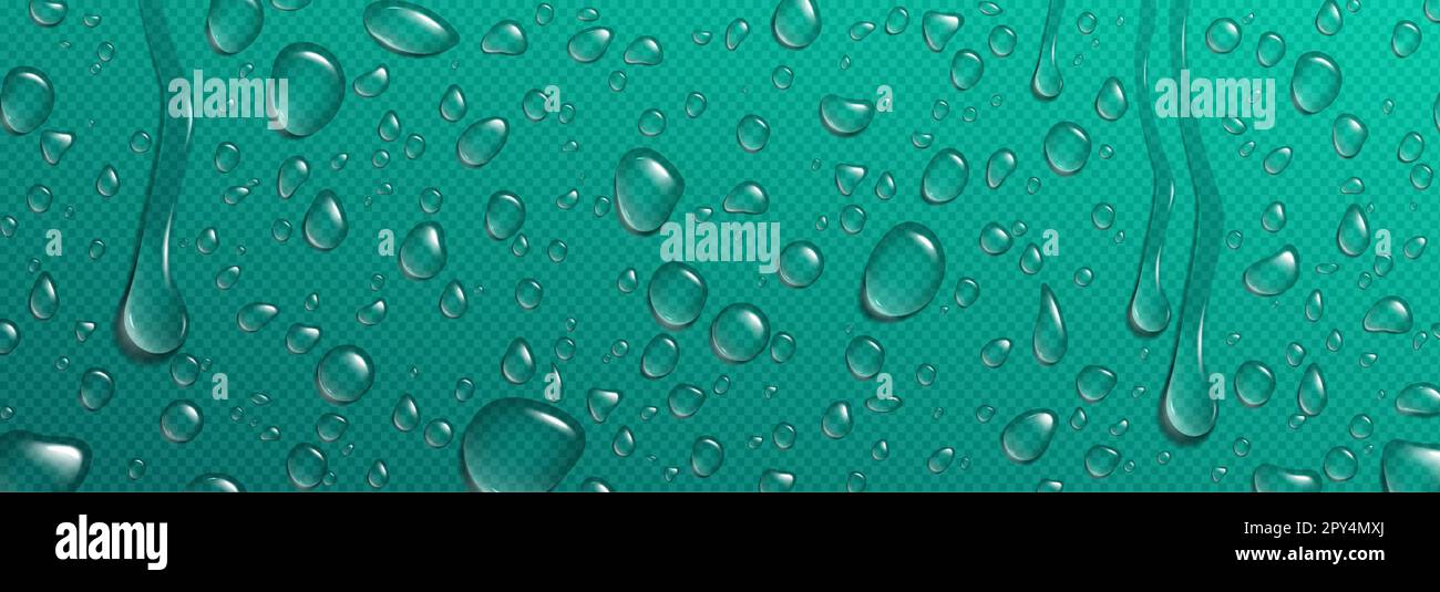 Wet drips drip water Stock Vector Images - Alamy