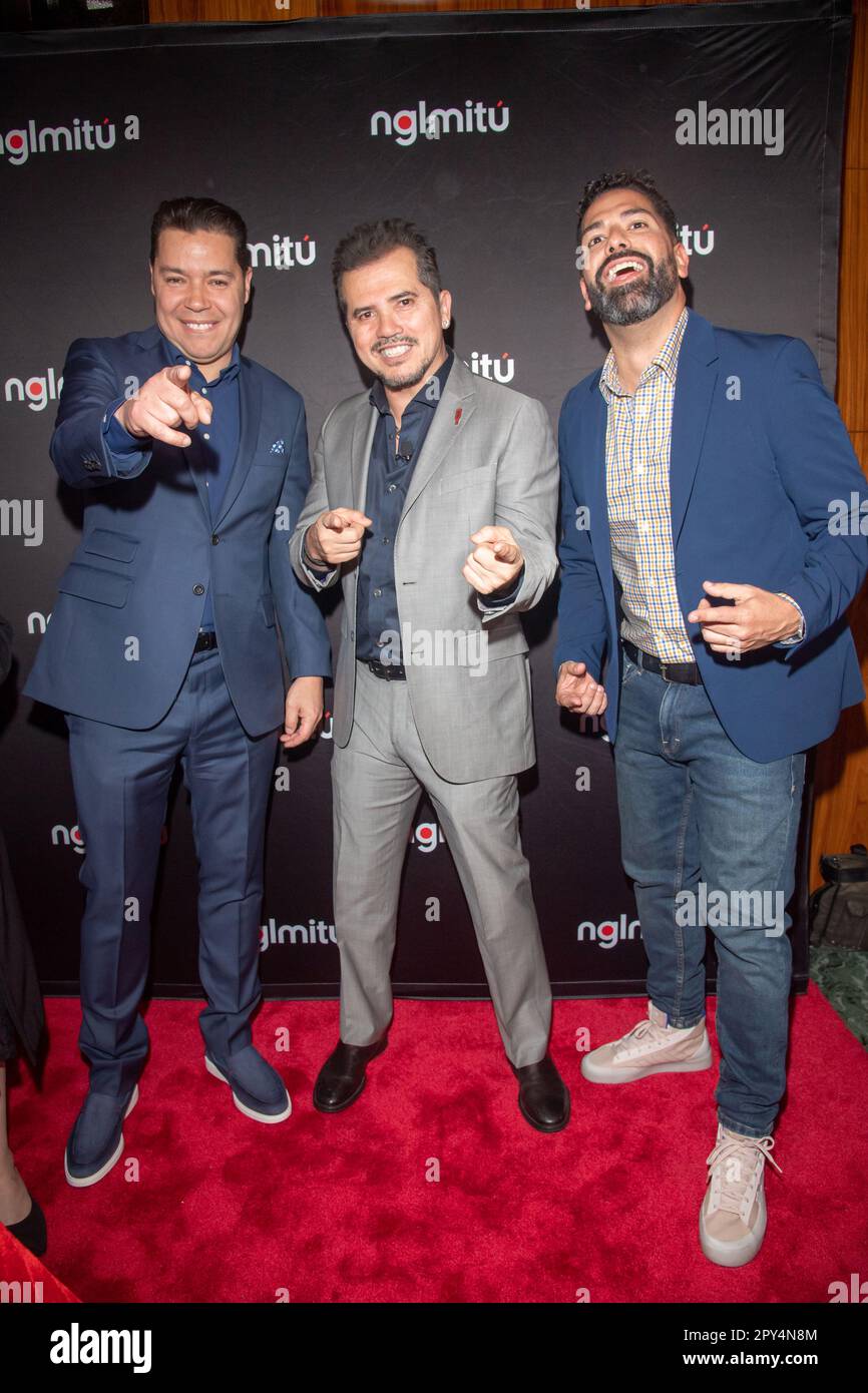 New York, United States. 02nd May, 2023. Joe Bernard, John Lequizamo ...