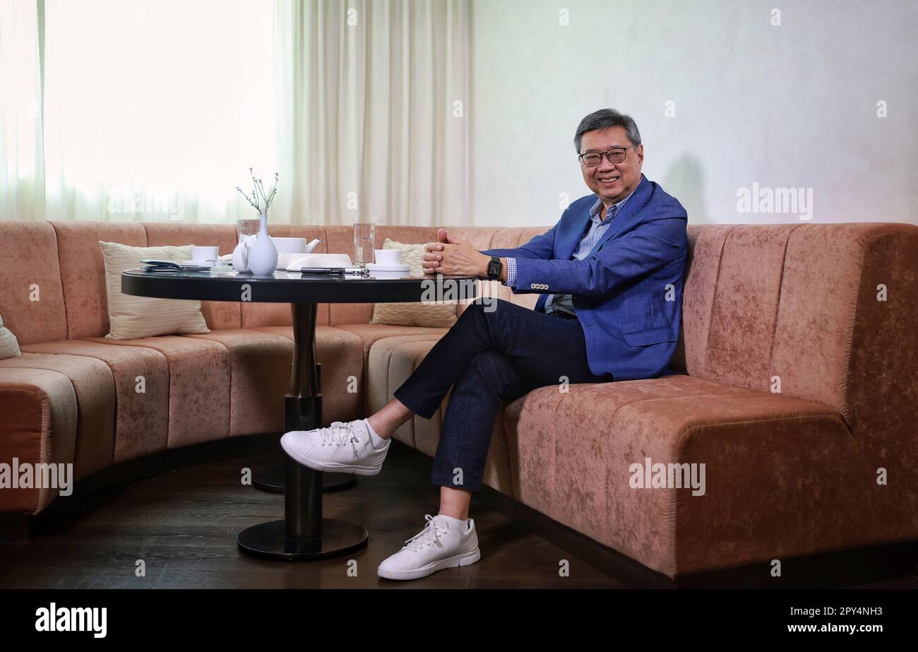 Richard Eu Yee Ming, group chairman of healthcare firm Eu Yan Sang ...