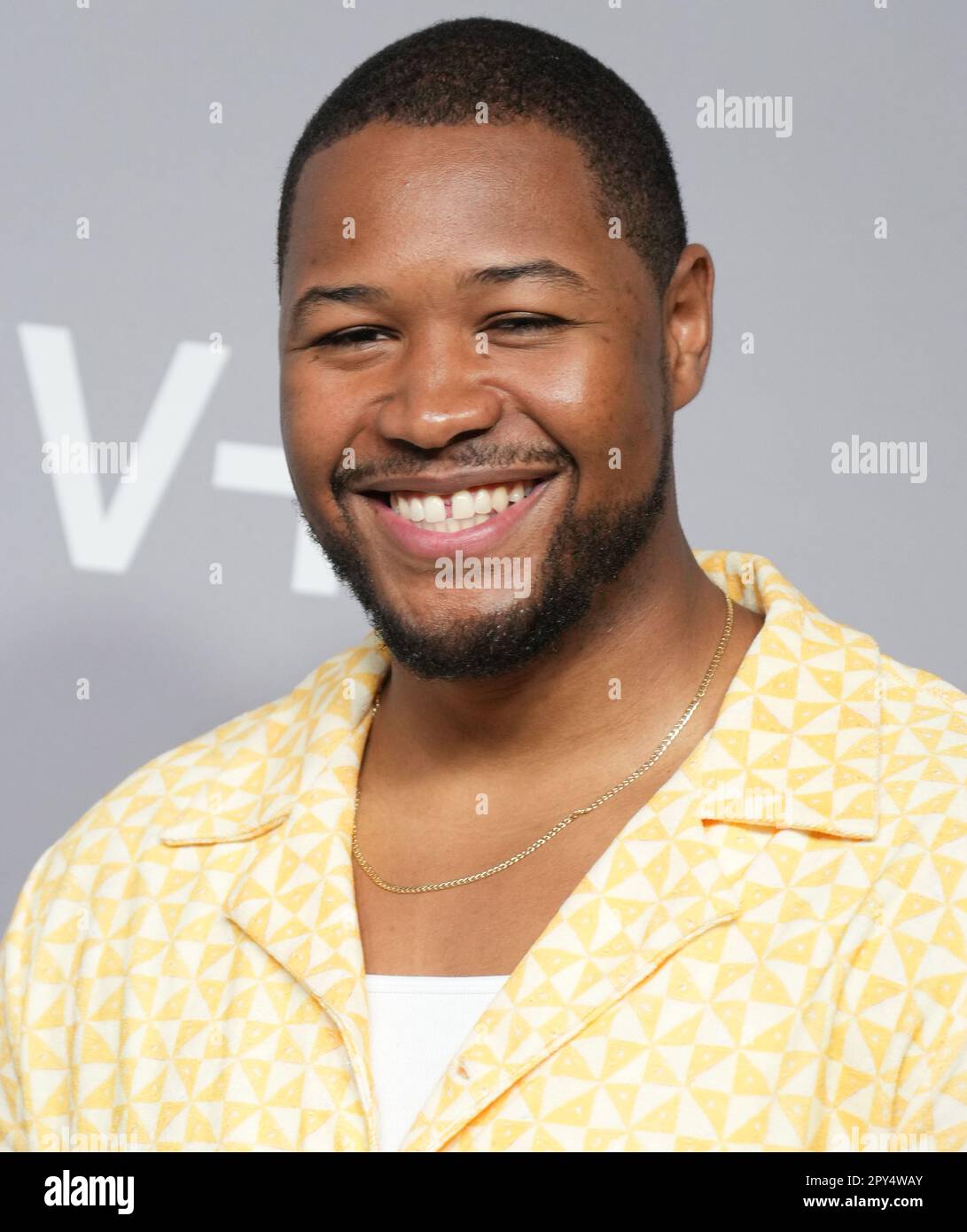 Los Angeles, USA. 02nd May, 2023. Luke Tennie arrives at the Apple TV ...