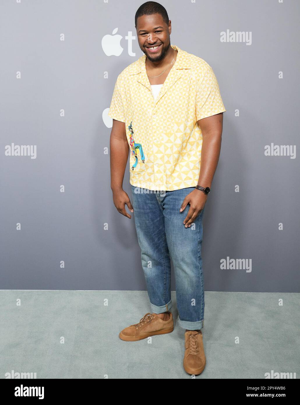 Los Angeles, USA. 02nd May, 2023. Luke Tennie arrives at the Apple TV ...