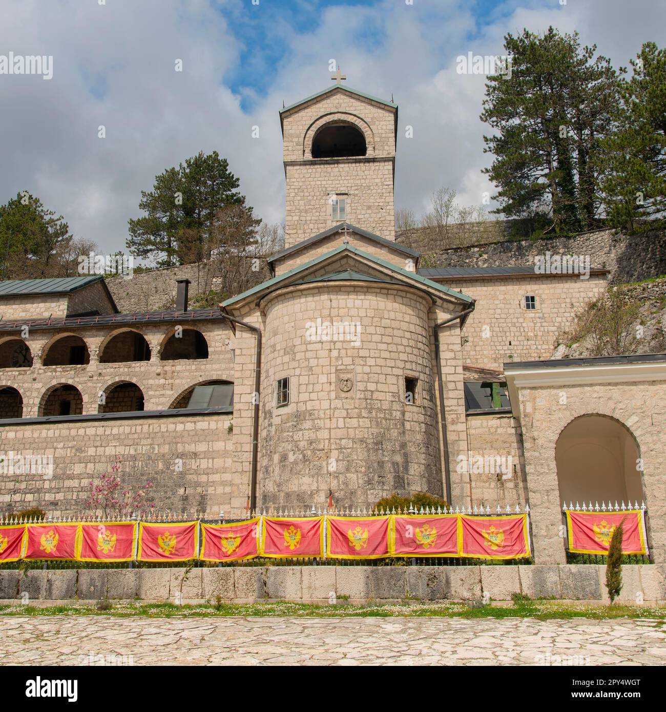 Cetinje Monastery in Cetinje, Montenegro Stock Photo - Alamy