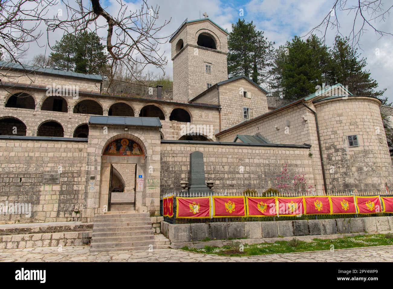 Cetinje Monastery in Cetinje, Montenegro Stock Photo - Alamy