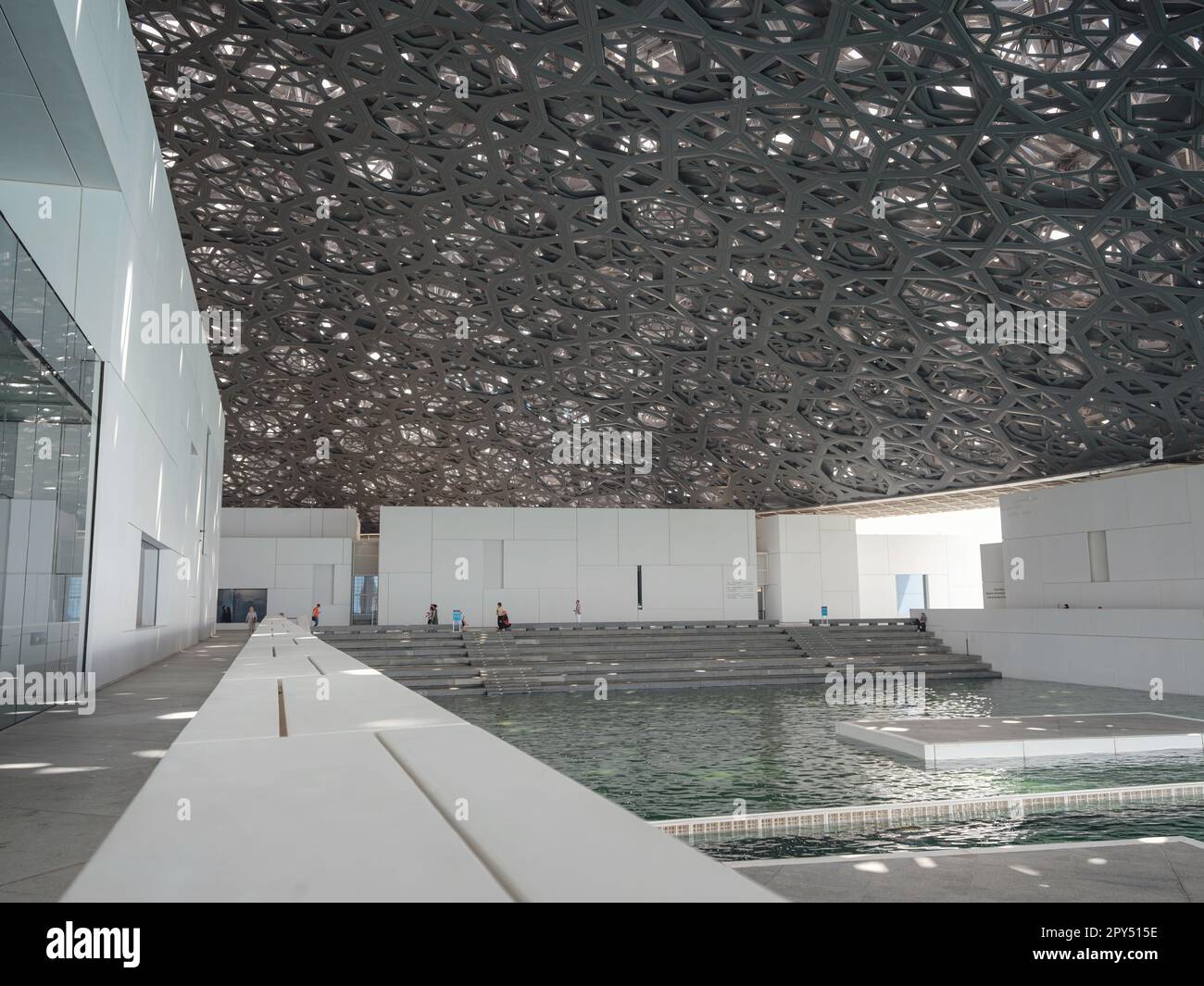 Abu Dhabi, UAE - March 21, 2023 : Louvre Museum in Abu Dhabi, United ...