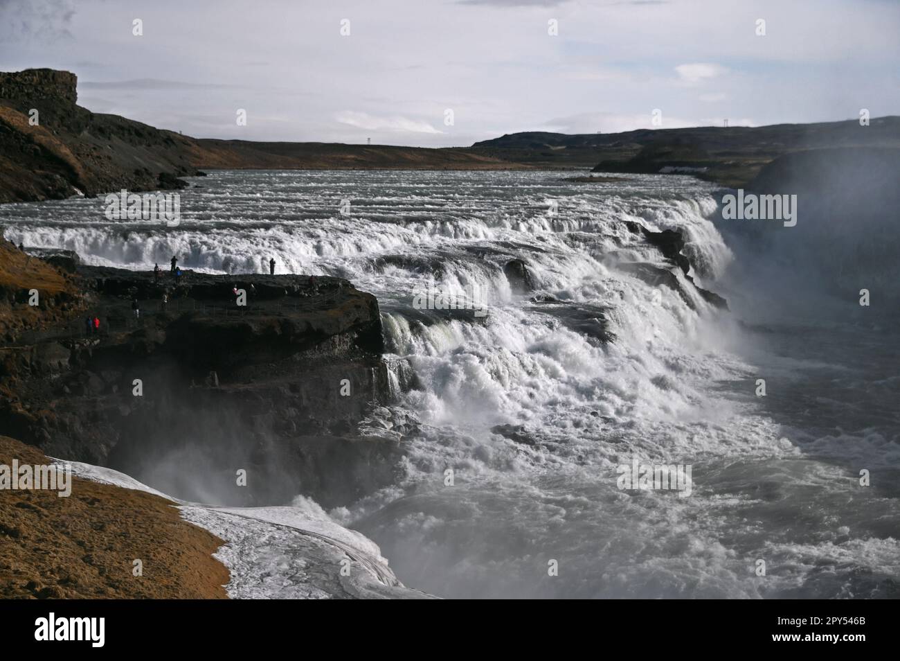 Gullfoss wasserfall in island hi-res stock photography and images - Alamy