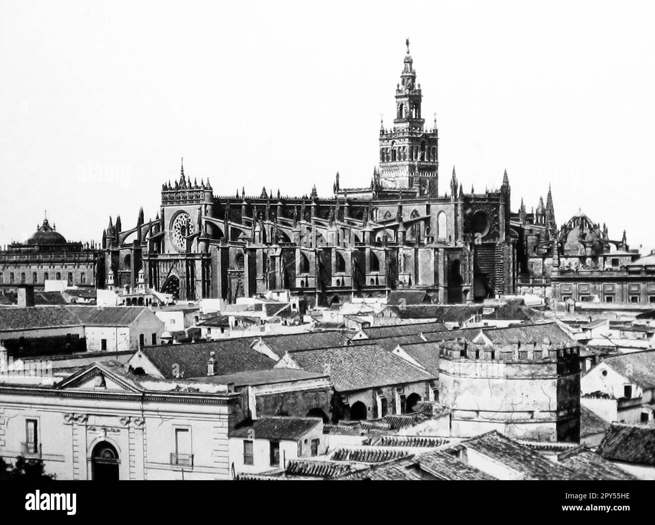 Old seville Black and White Stock Photos & Images - Alamy