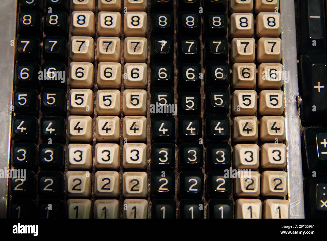 old computer keyboard as part of computer history Stock Photo - Alamy