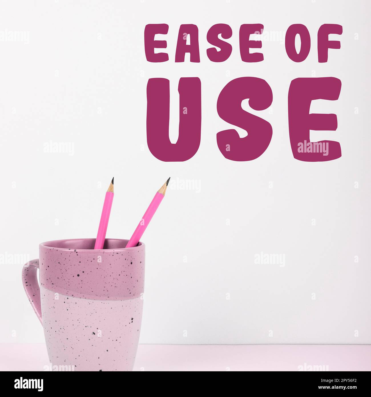 Conceptual display Ease Of Use. Business concept User friendly easy to ...