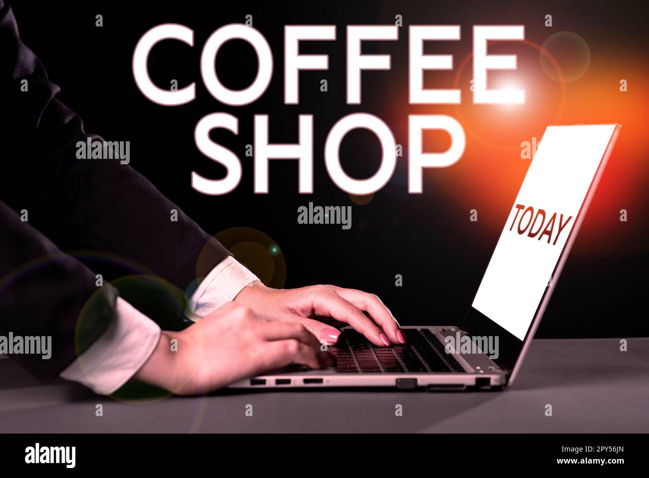 Inspiration showing sign Coffee Shop. Business approach small informal ...