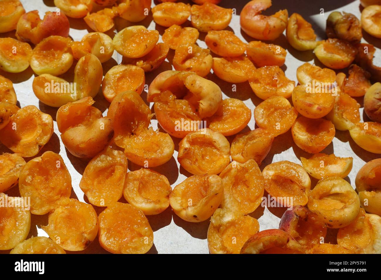 homemade apricot drying process, fruit drying process in summer, drying ... homemade apricot drying process, fruit drying process in summer, drying ...