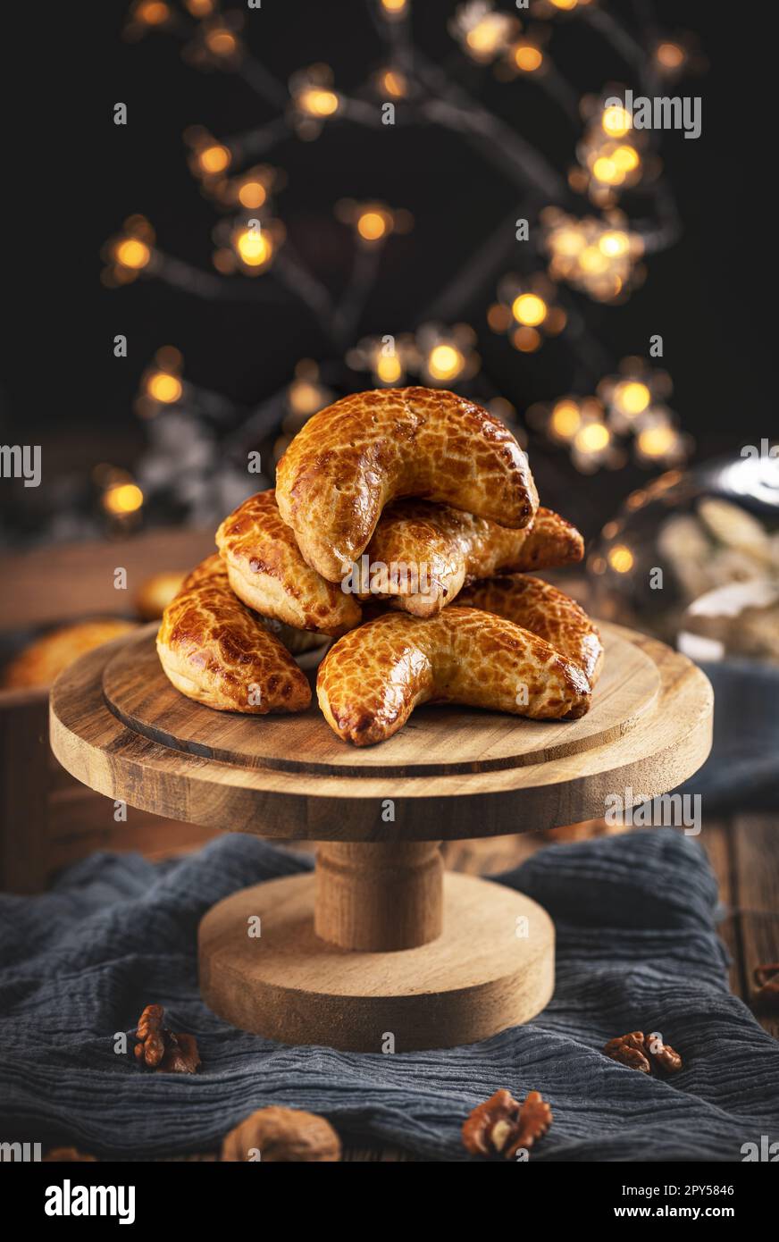 Sweet dessert rolls filled hi-res stock photography and images - Alamy
