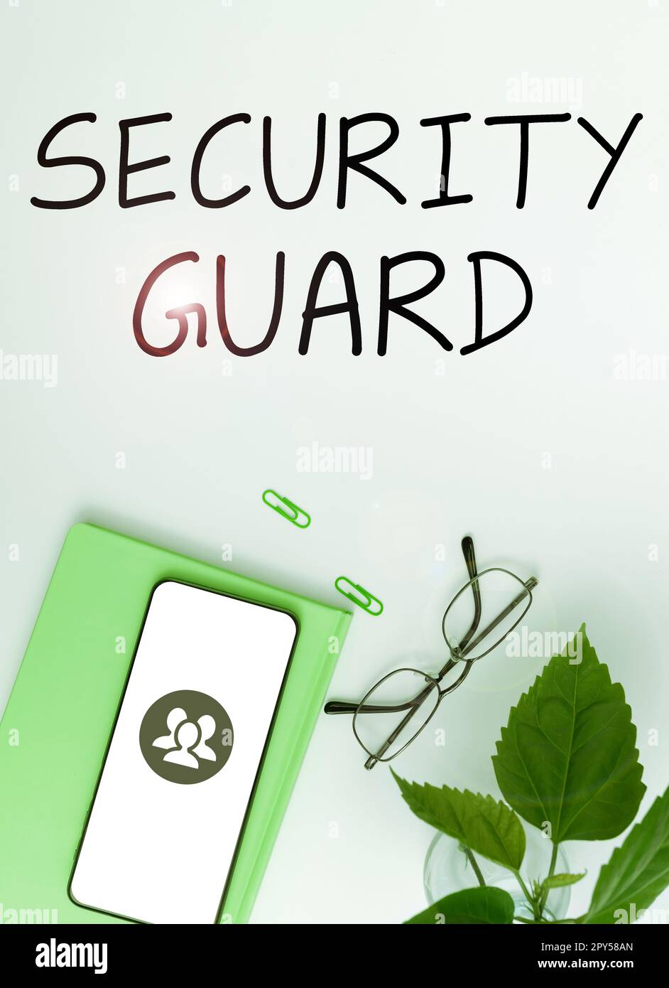 Handwriting text Security Guard. Word for tools used to manage multiple ... Handwriting text Security Guard. Word for tools used to manage multiple ...