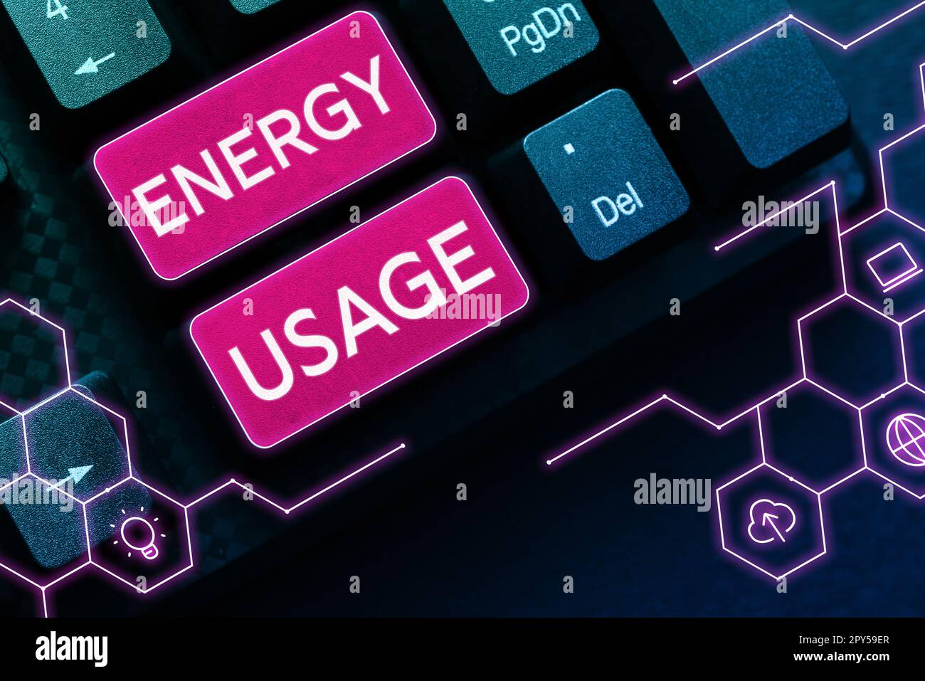 Inspiration showing sign Energy Usage. Business approach Amount of ...