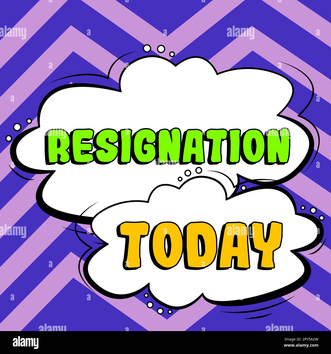 Writing displaying text Resignation. Business overview act of giving up ...