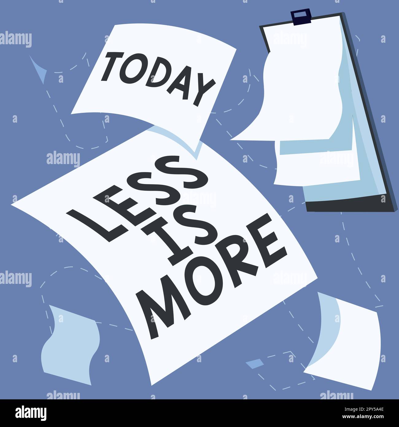 Text sign showing Less Is More. Business overview Minimalist approach ...